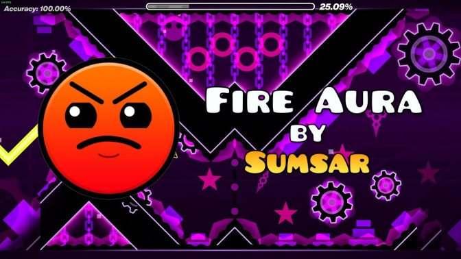 Geometry Dash Fire Aura