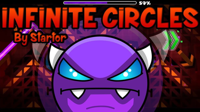 Geometry Dash Infinite Circles