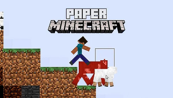Paper Minecraft