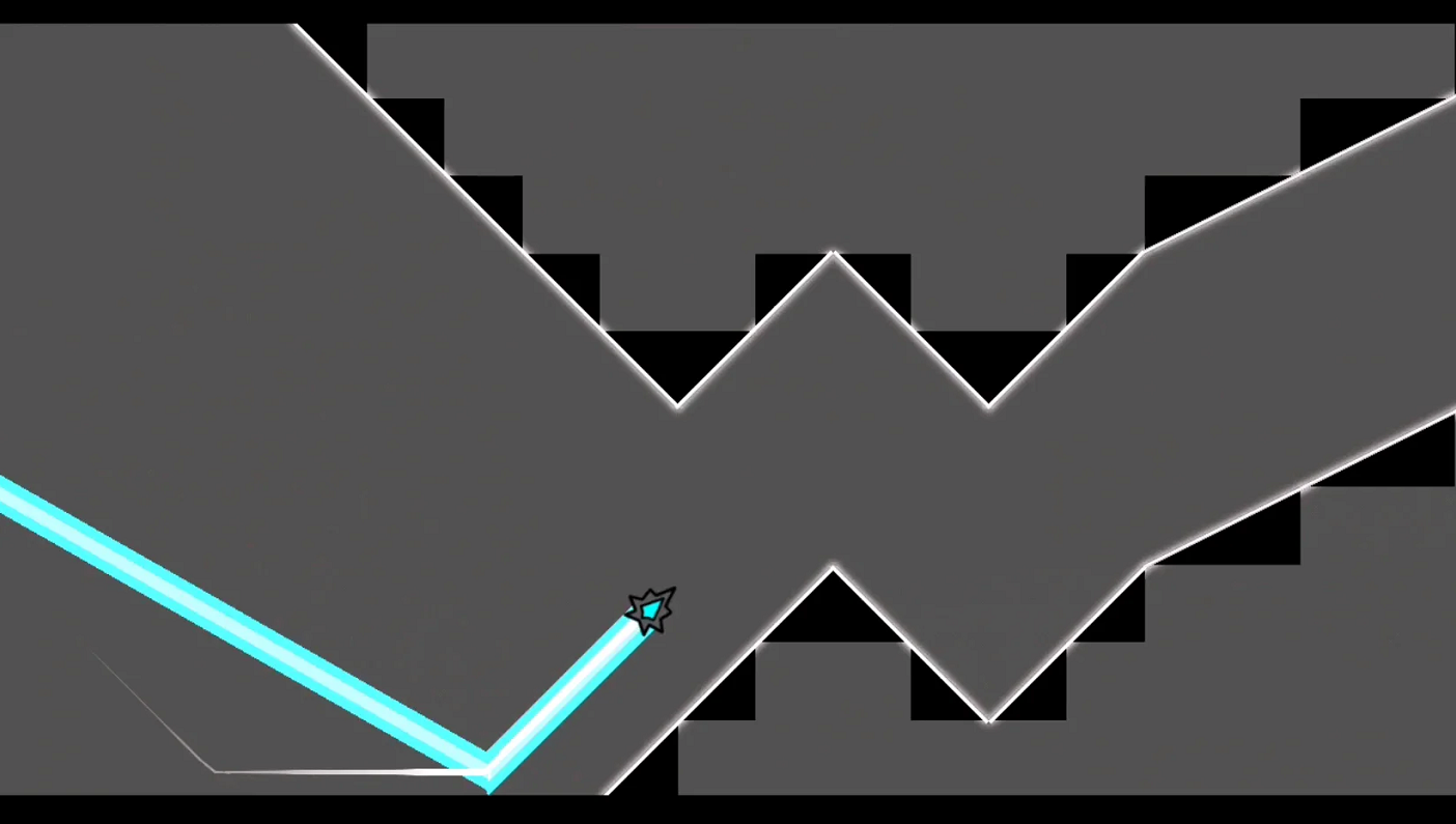 Geometry Dash Game: Black Wave